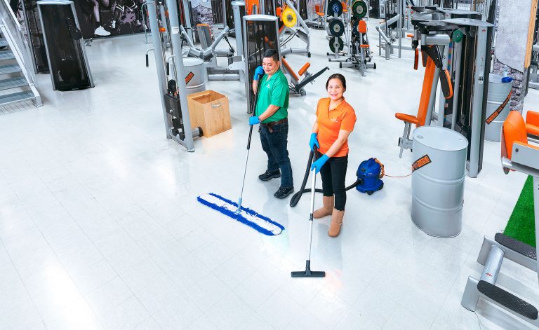 Cleaning services for exercise facilities and sports halls | Keradur